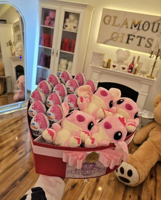 Poklon box - kinder stitch srce box pokloni za 8. Mart dan zena - Razni ...