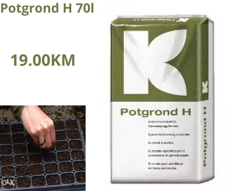 Zemlja za rasad, supstrat, Potgrond H - Zemlja i gnojivo za vrt - OLX.ba