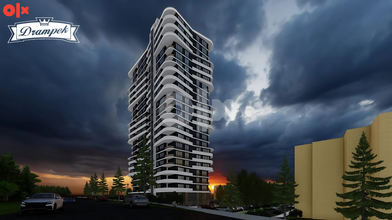 Stan br.168 TCT Tower Sjenjak Tuzla Garsonjera 28.42m2 - Stanovi i ...