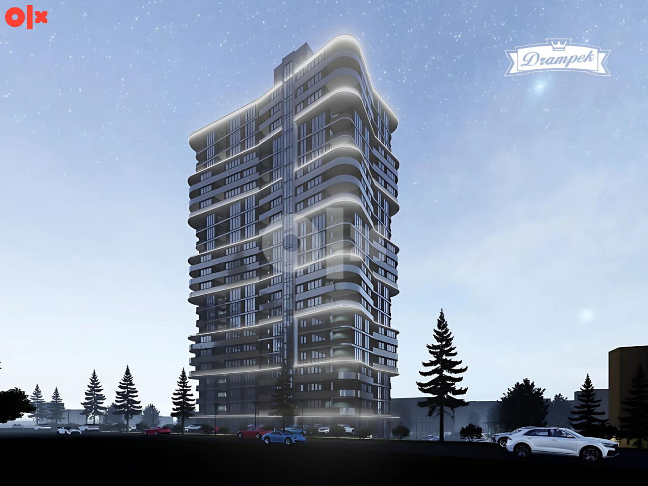 Stan br.95 TCT Tower Sjenjak Tuzla Cetverosoban 98.48m2 - Stanovi i ...