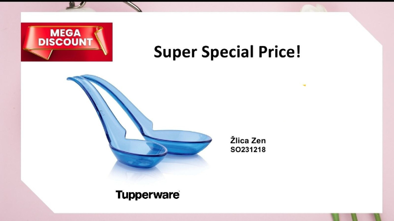 Tupperware zen kašike (2 komada) - Zdjele i posude - OLX.ba