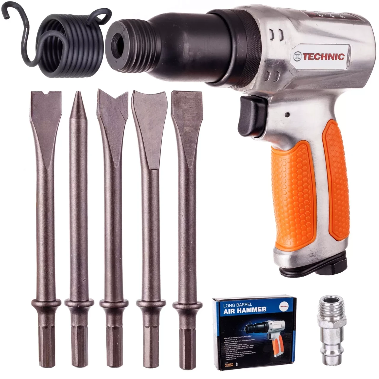 Pneumatski Pištolj Čekic sa 6-ugaonim Dlijetima - Pneumatski alati - OLX.ba