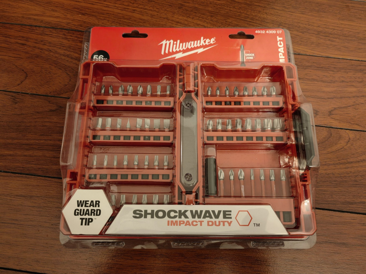 Milwaukee 56 set bitova IMPACT DUTY SHOCKWAVE bitovi - Šarafcigeri ...