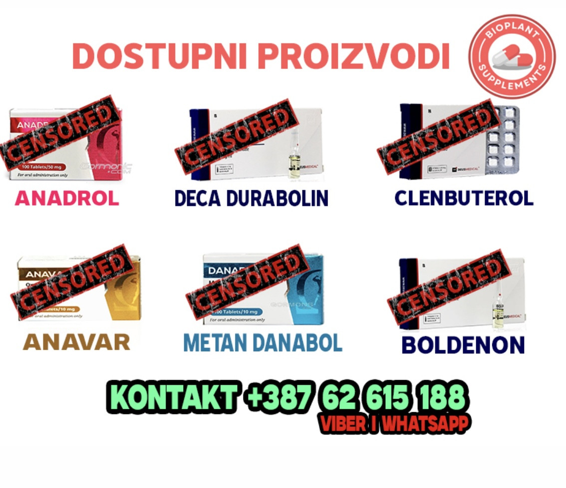 Steroidi Anabolici Anavar Anadrol Metan HCG - Suplementi/preparati - OLX.ba