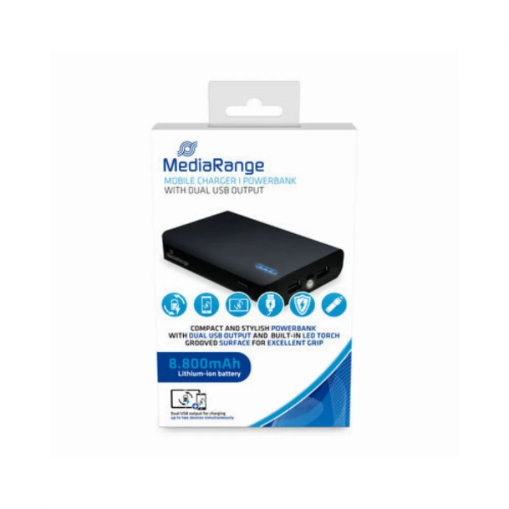 MEDIARANGE MR752 Powerbank 8800mAh black - Power Bank - OLX.ba