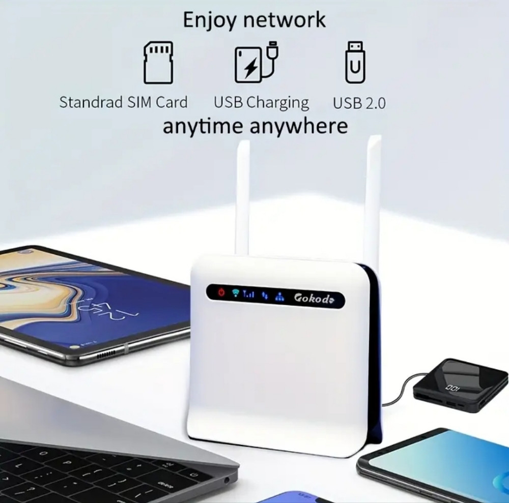 4G RUTER 2.4G MODEM 4G wi-fi SIM KARTICA ANTENA INTERNET - Router - OLX.ba