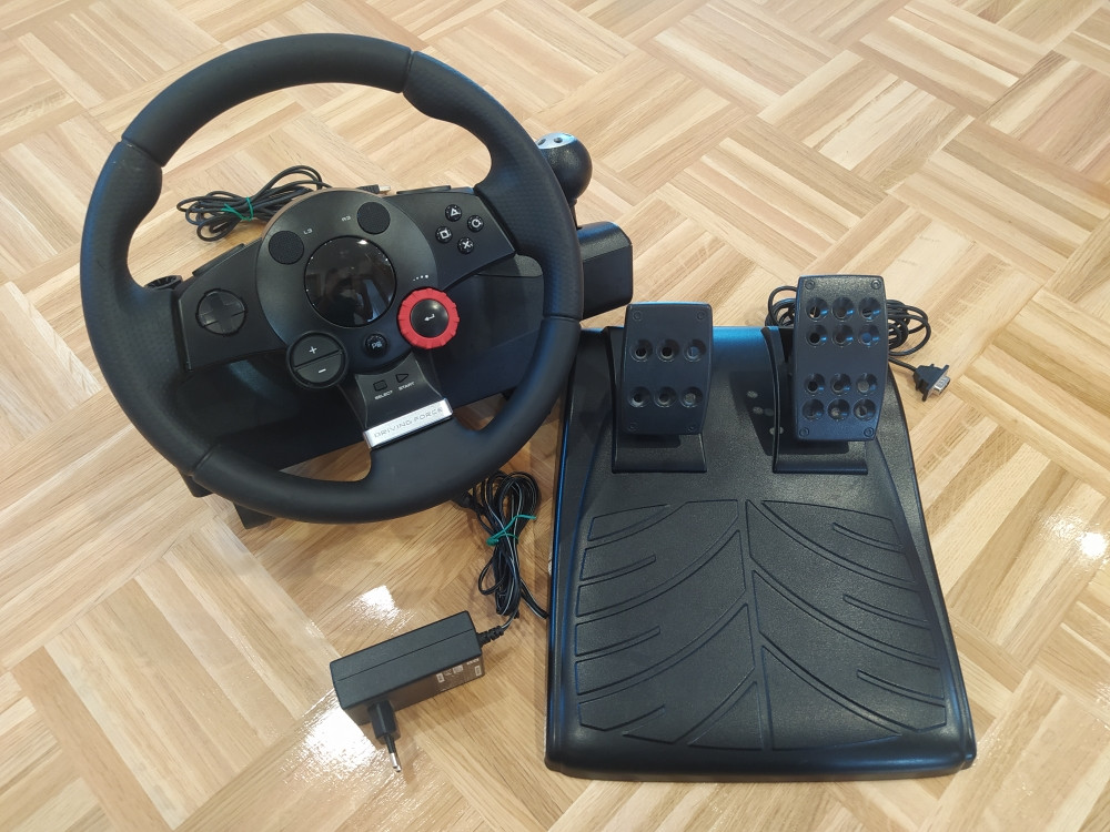 Volan Logitech GT PC PS3 euro truck 900 stepeni - Volani za PC i ...