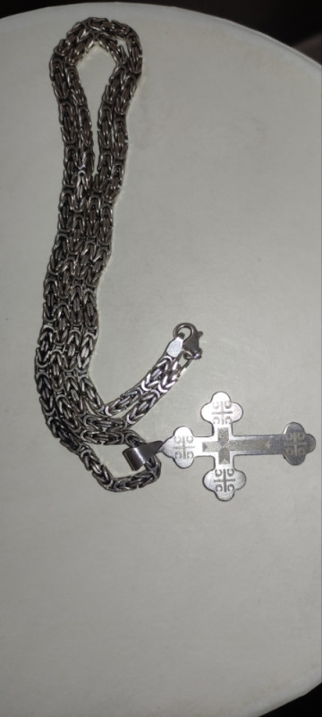 Srebreni lancic 925 Kraljevski puni rad - Lančići i Ogrlice - OLX.ba