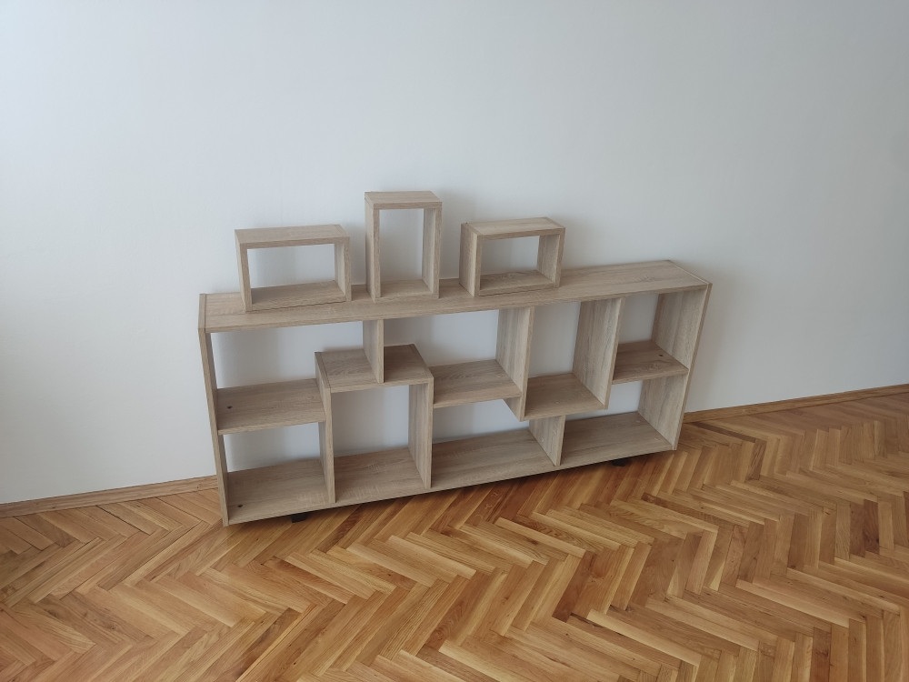 Polica - komoda za Tv i 3 police za zid - Komode/Vitrine - OLX.ba