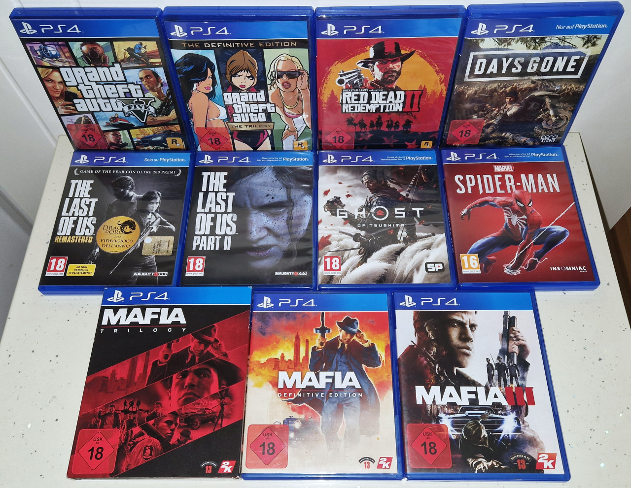 PS4 Igre Polovne 300 igara Sony 4 igara Playstation 4 - Igre za PC i konzole - OLX.ba