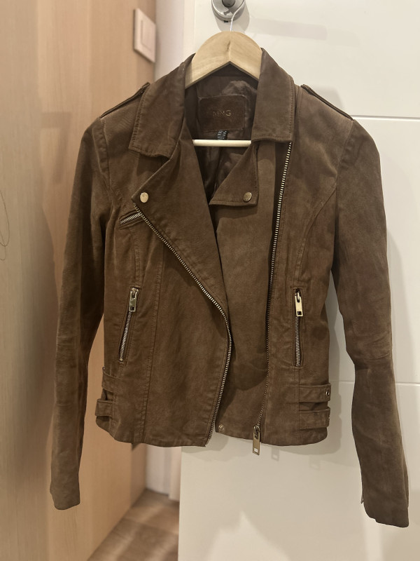 Mango kozna jakna - Jakne kaputi i mantili za žene - OLX.ba