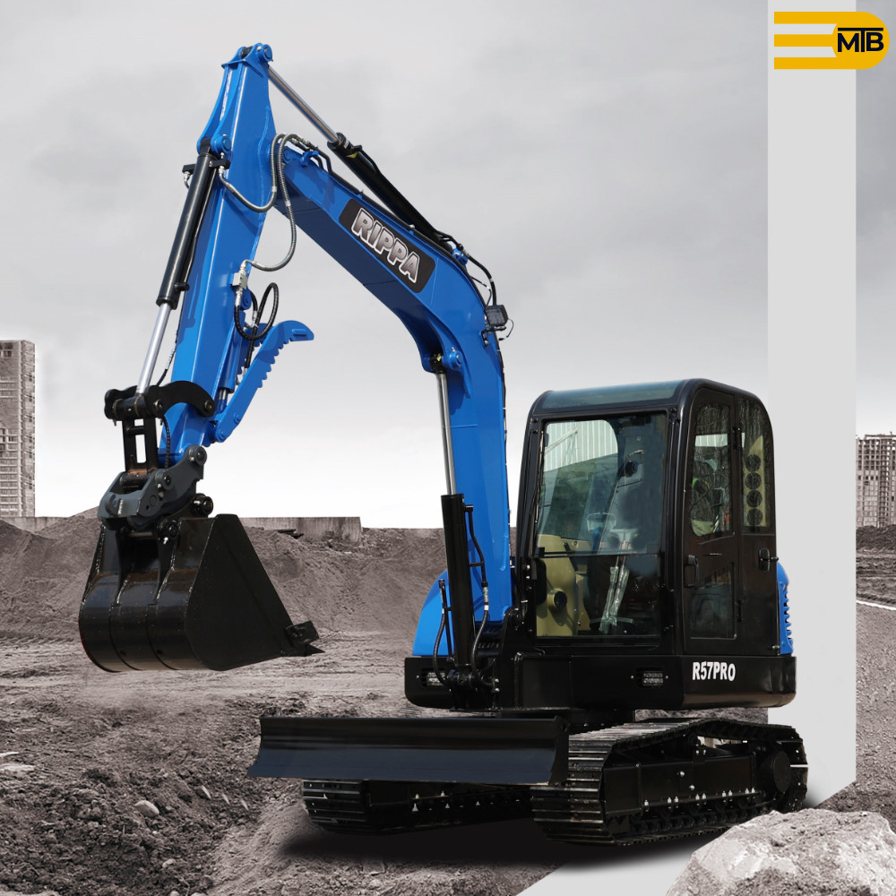 Mini Bager | Rippa R57 PRO | 5.7T | Yanmar Motor - Bageri - OLX.ba
