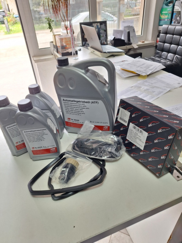 ULJE ZA AUTOMATSKI MJENJAC FEBI SA FILTEROM MERCEDES E KLASA W211 ...