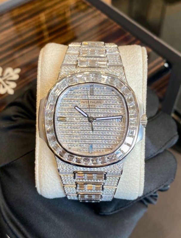 SAT PATEK PHILIPPE NAUTILUS DIAMOND / SUPER CLON 26 - 330 S C - Ručni ...