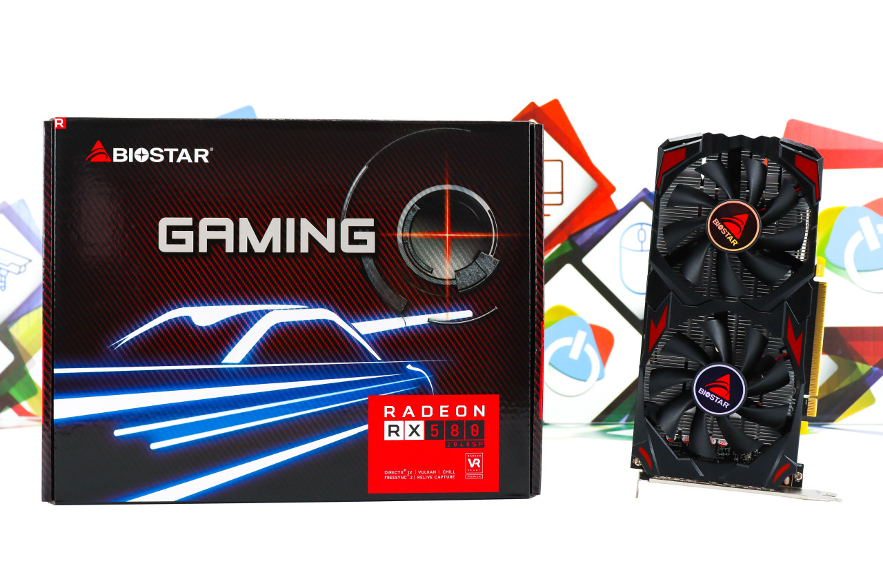 Grafička kartica AMD Radeon RX 580 8GB GDDR5 Biostar Gaming DOPER ...