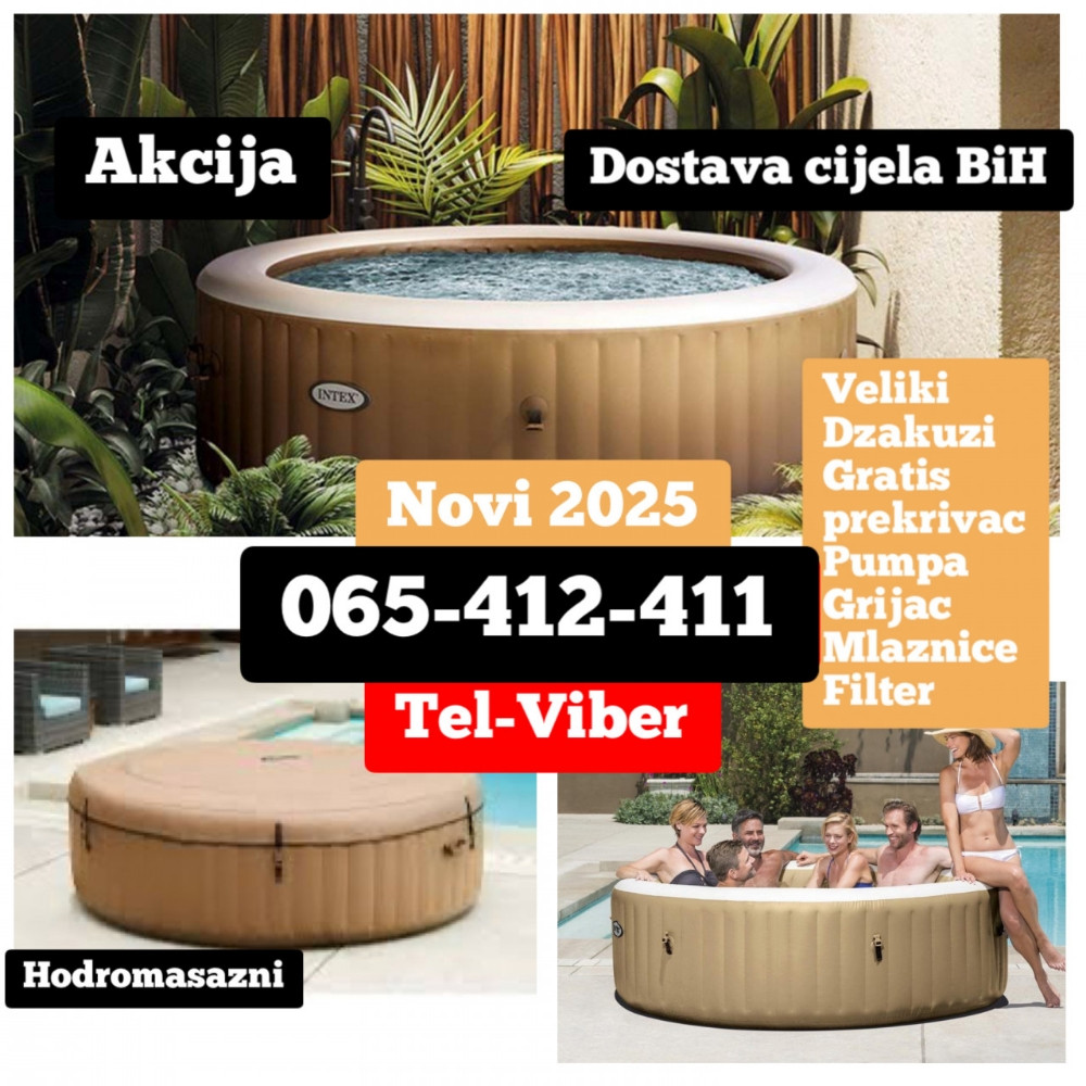 218cm INTEX BAZEN SPA JACUZZI Djakuzi 6 Osoba - Bazeni - OLX.ba