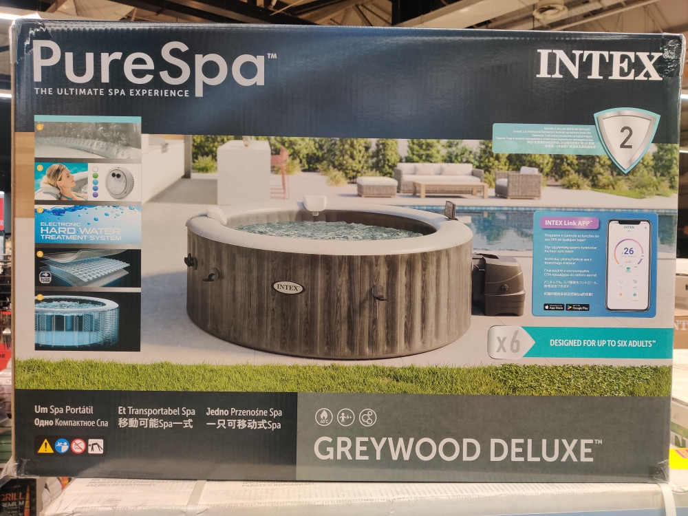 Jacuzzi hidromasazni bazen za 6 osoba Intex PureSpa Smart - Bazeni - OLX.ba