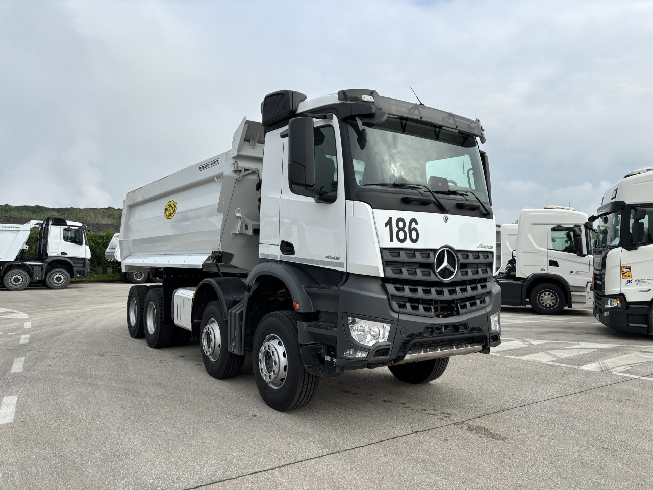 Kiper Mercedes-Benz Arocs 4145K 8x4 -2023. god (Meiller) - Teretna ...