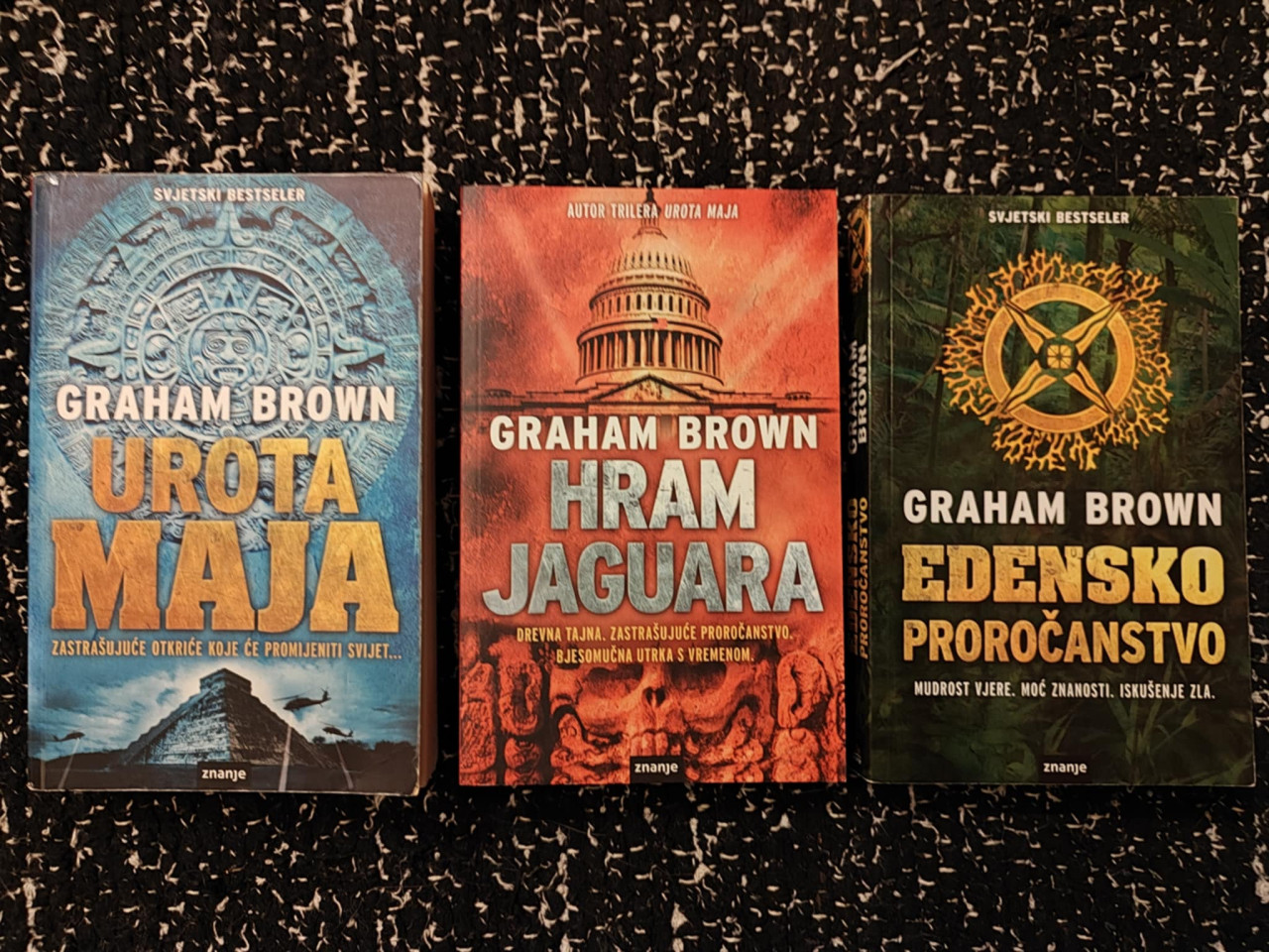 Brown - Urota Maja, Hram jaguara, Edensko proročanstvo - Beletristika ...