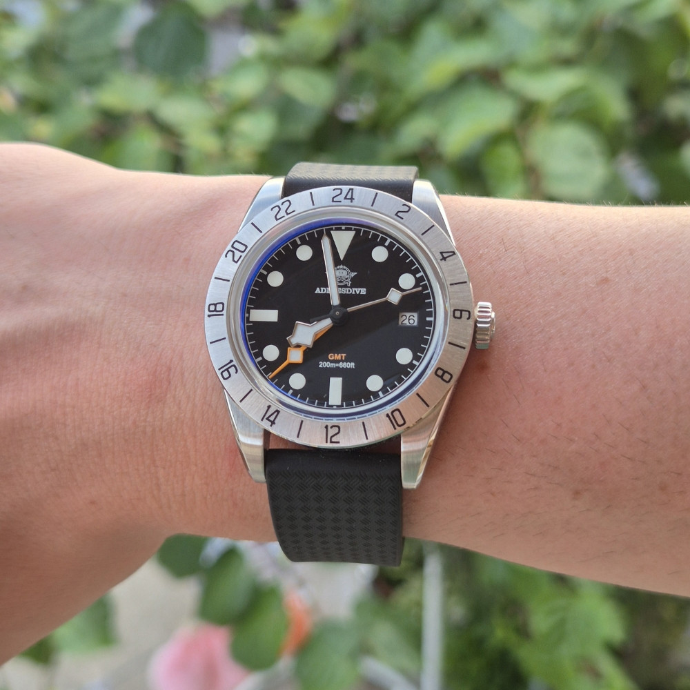 Sat ADDIESDIVE 39mm BB GMT Quartz RONDA515 AD2035 - Ručni Satovi - OLX.ba