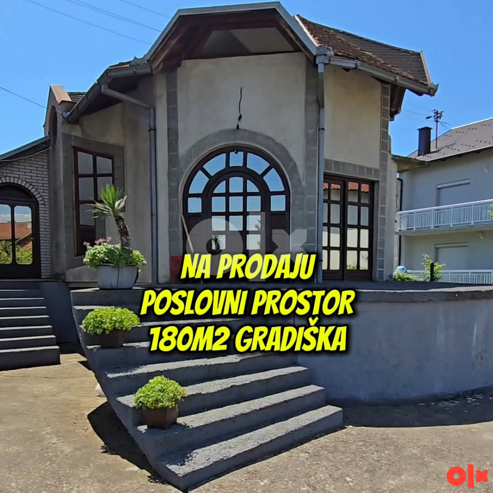 Poslovni prostor 180m2 Gradiška - Poslovni prostori - OLX.ba