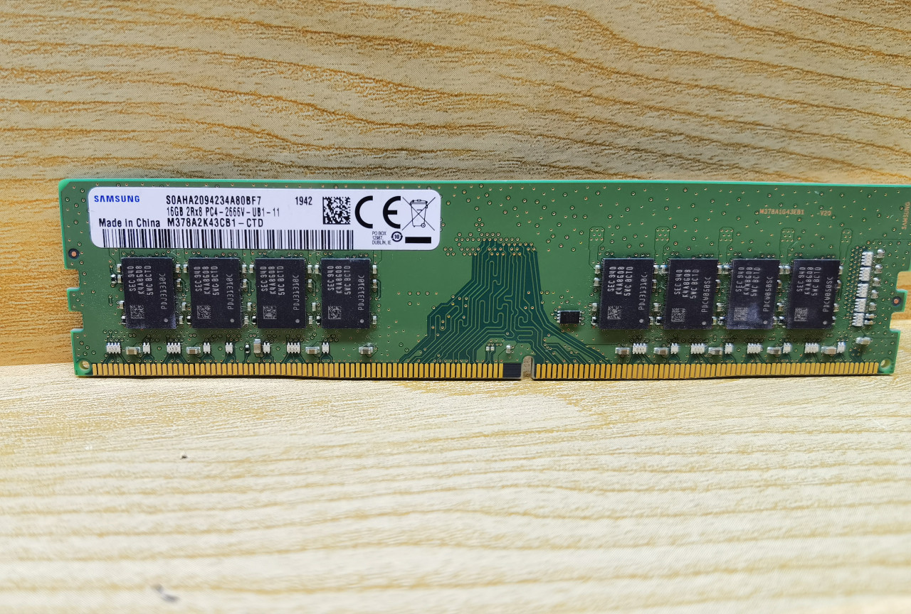 Ram memorija Samsung za racunar ddr4 16GB 2666 1X16GB - Memorije (RAM ...