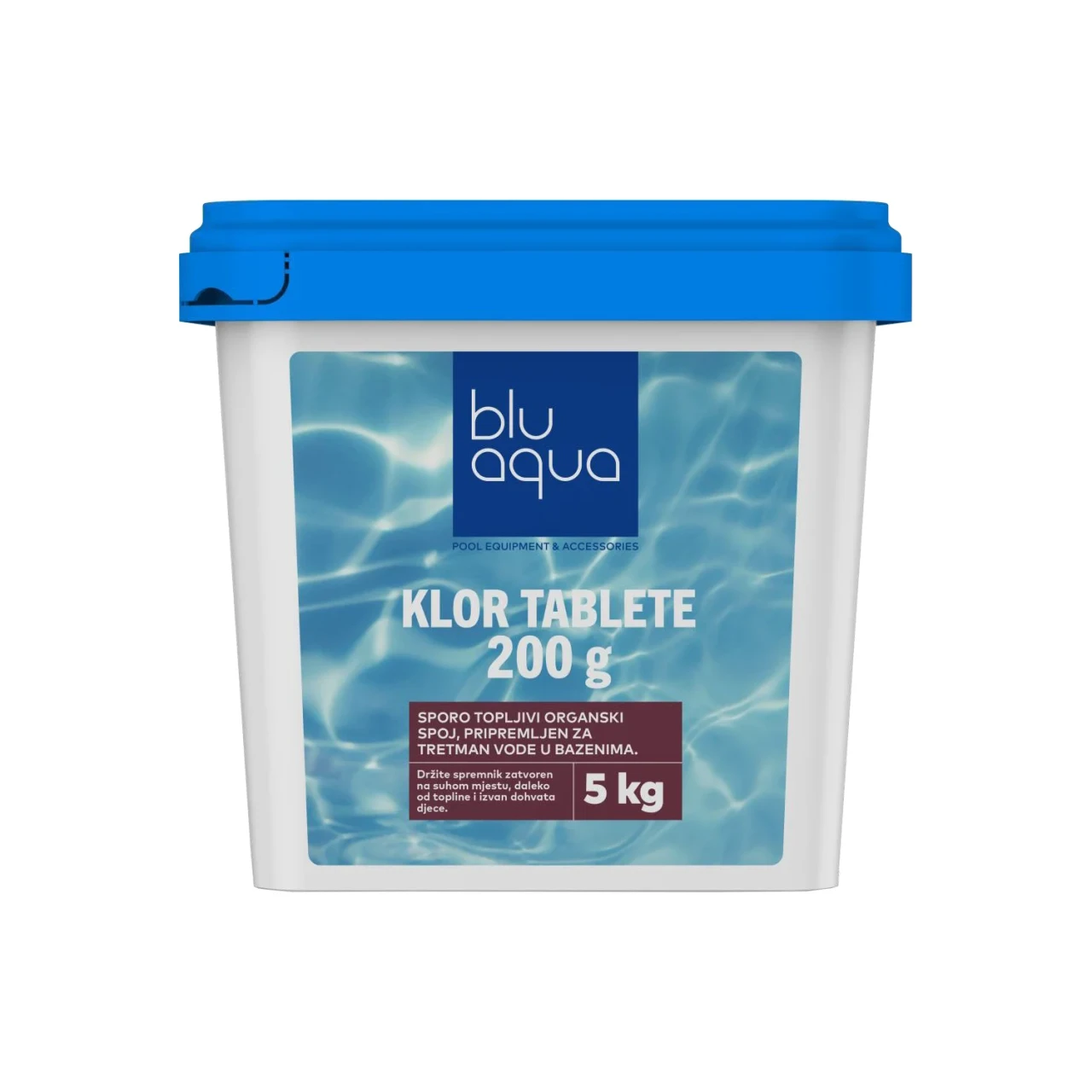 Bluaqva hlor tablete 5 kg - Uređaji i oprema za bazen - OLX.ba