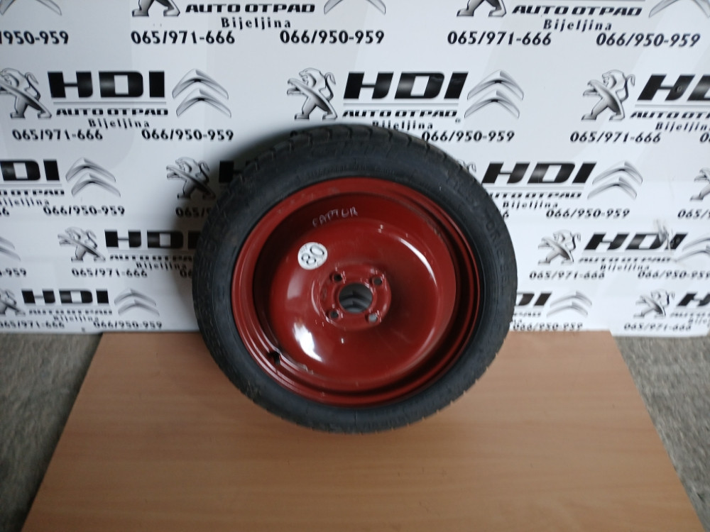 Rezervna guma alat gumic felga felna Renault Reno - Rezervni točkovi za ...