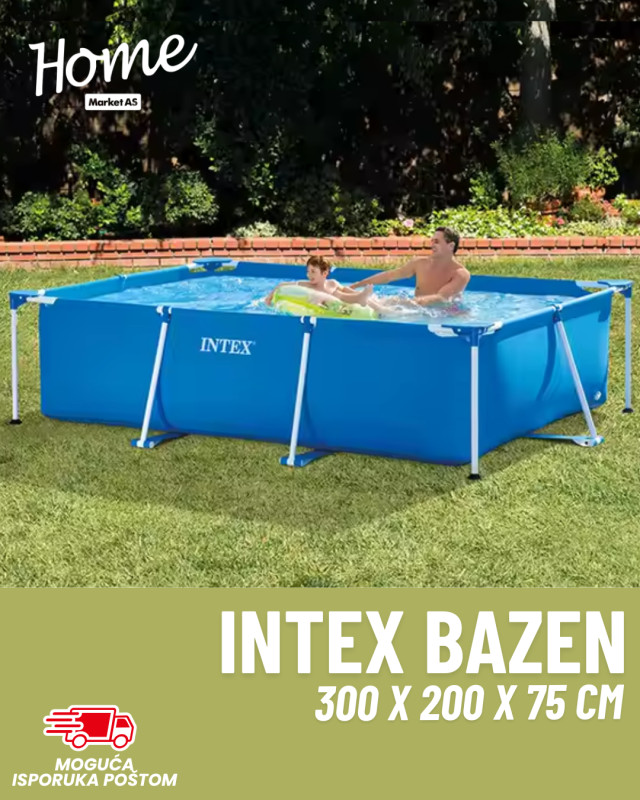 AKCIJA! Intex Bazen 300 x 200 x 75 cm - Bazeni - OLX.ba