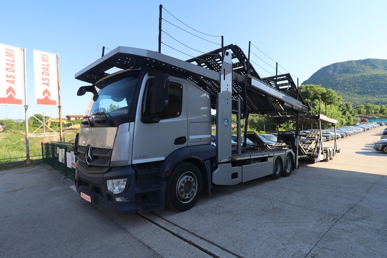 LKW Mercedes Actros 2440 Kassbohrer Metago PRO + Supertrans - Teretna ...