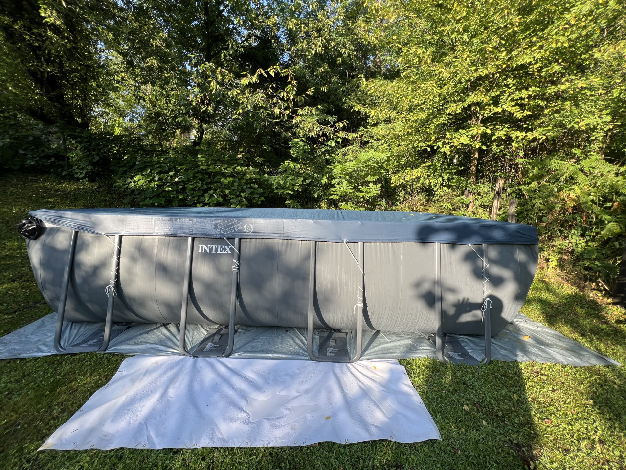Bazen Intex Ultra 549x274x132 korišten sezonu - Bazeni - OLX.ba