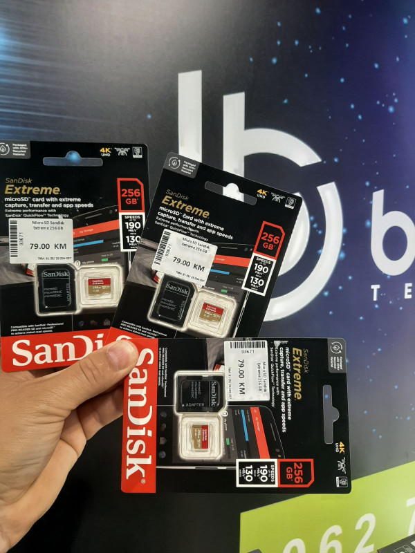 MICRO SD KARTICA SANDISK extreme 256GB ZA INSTA 360 - Memorijske ...