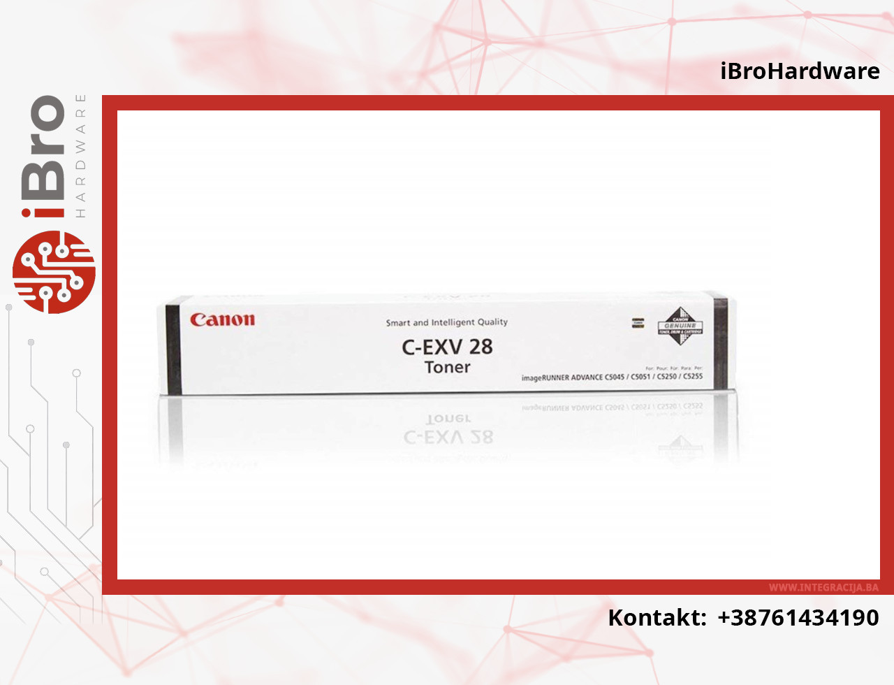 Toner CANON C-EXV 28 Black - Toneri - OLX.ba