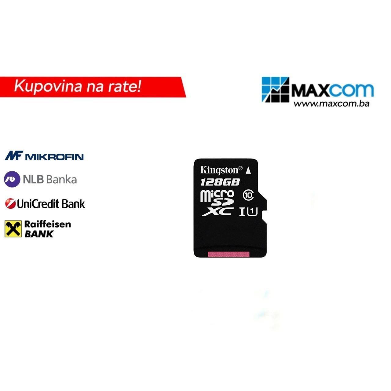 Memorijska kartica 128GB microSD micro SD - Memorijske kartice - OLX.ba