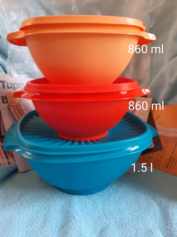 Tupperware set posuda (1.5 l I 2x860m) - Zdjele i posude - OLX.ba