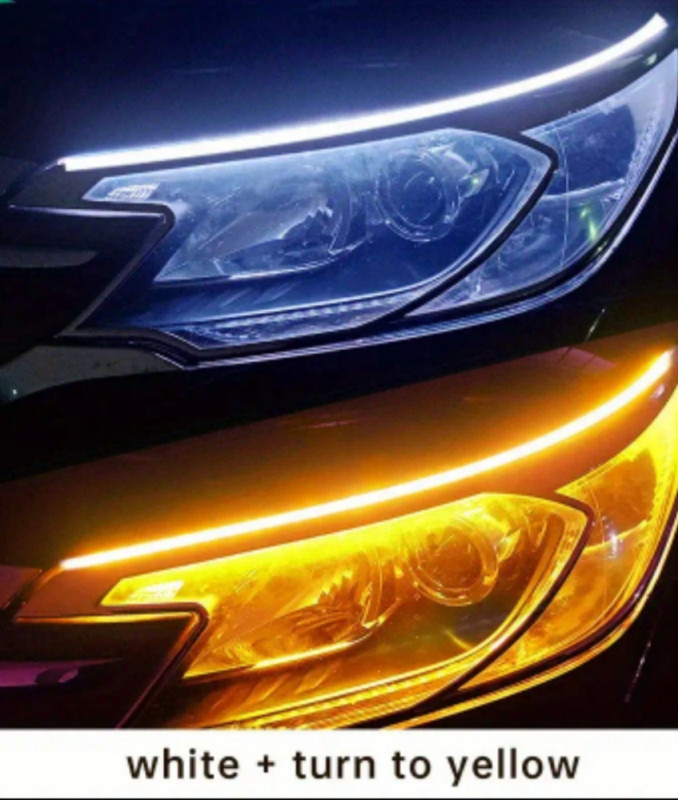 Led traka sa zmigavcima(dinamicna) 45cm - Vanjski izgled za automobile ...