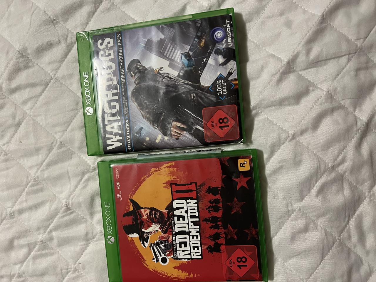 Xbox igrice obe 25km zajedno Rdr2 Watch dogs Odlicno stanje - Igre za PC i konzole - OLX.ba
