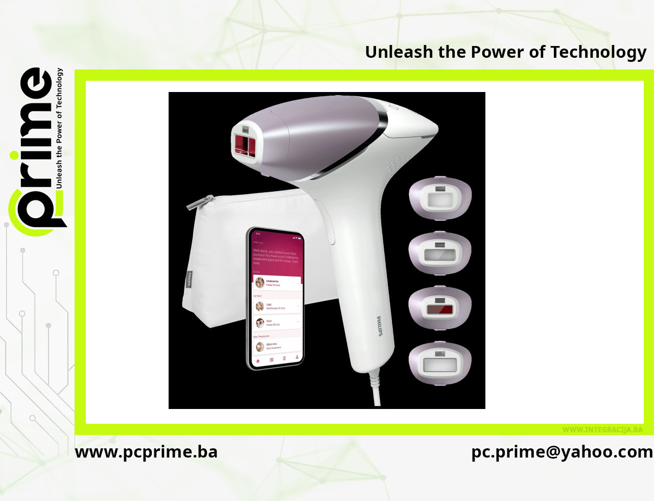 Philips IPL Aparat za uklanjanje dlačica, Lumea 8000 Series - BR ...