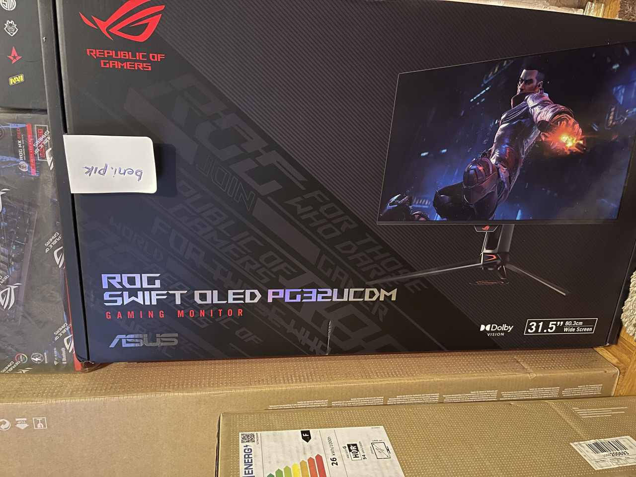 ASUS ROG 32" 4K OLED PG32UCDM 3840 x 2160 240Hz 0.03ms - Monitori - OLX.ba