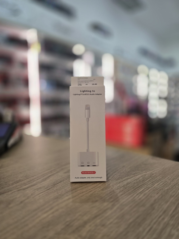 Audio adapter kabal 3 u 1 Ligtning na AUX i punjac Iphone - Kablovi za ...