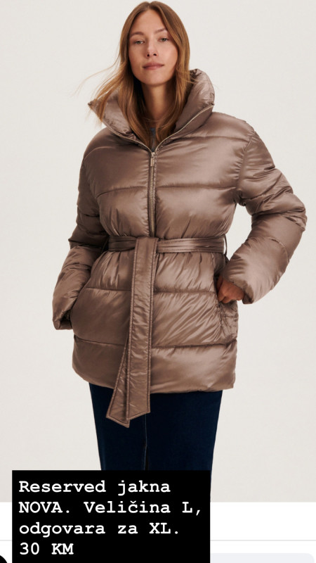 Reserved zimska ženska jakna - Jakne kaputi i mantili za žene - OLX.ba