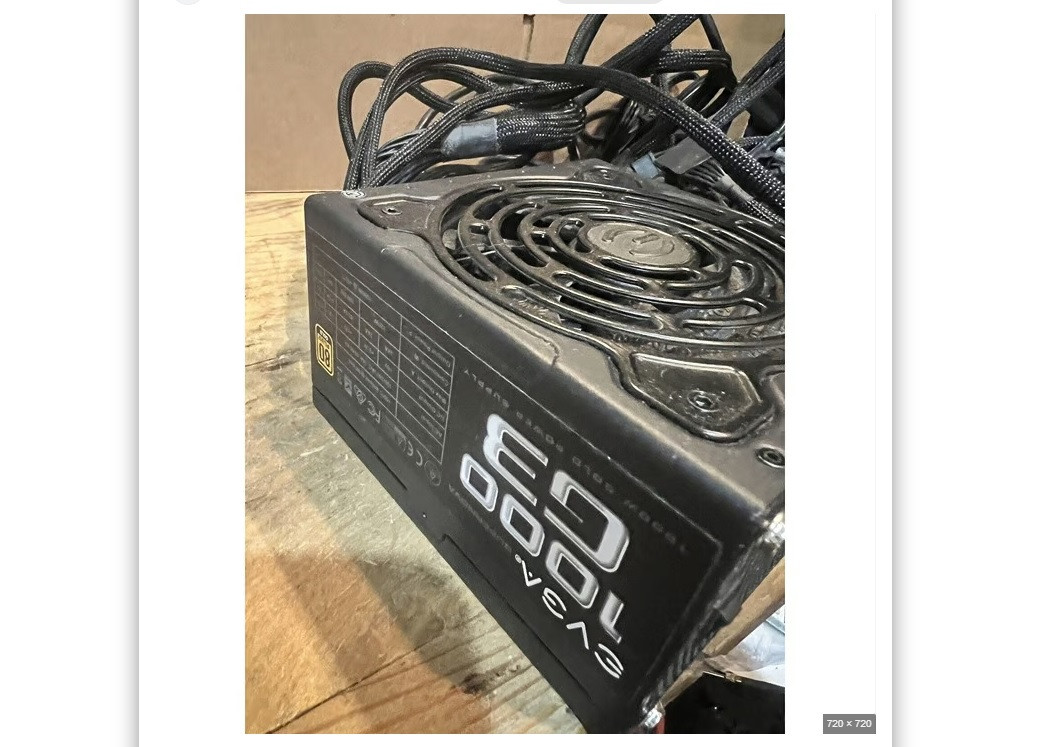 EVGA SuperNova G3 1000W Gold Full modular - Napojne jedinice - OLX.ba