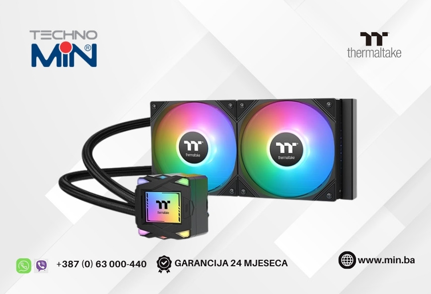 Thermaltake LA240 ARGB Vodeno Hlađenje 240mm Intel/AMD - Hladnjaci za ...