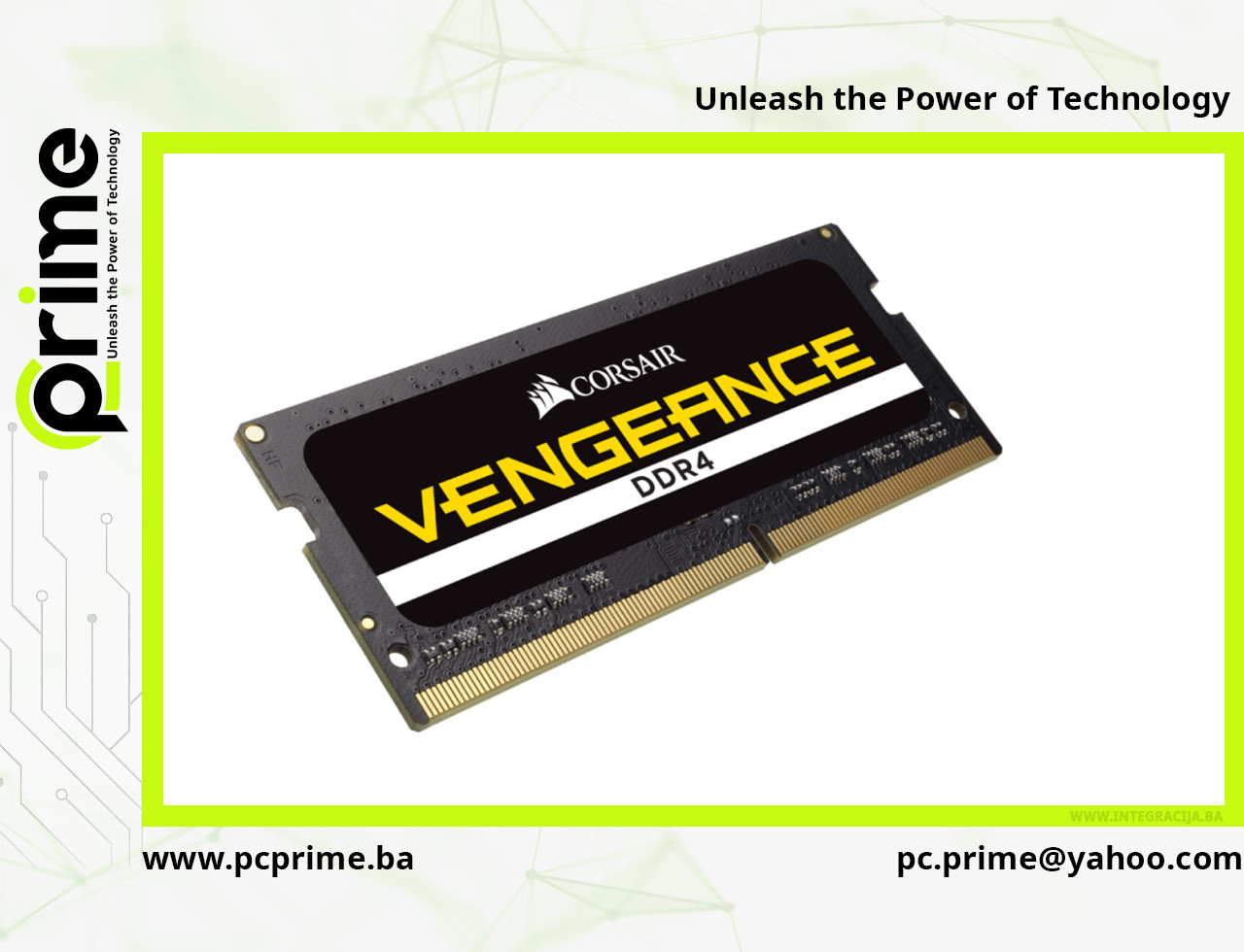 CORSAIR DDR4 16GB SODIMM3200MHz, VENGEANCE - Memorije (RAM) - OLX.ba