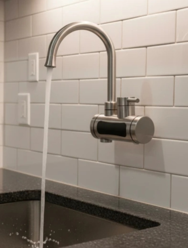 Zidna delimano cesma sa grijacem inox slavina pipa - Česme za kuhinju ...