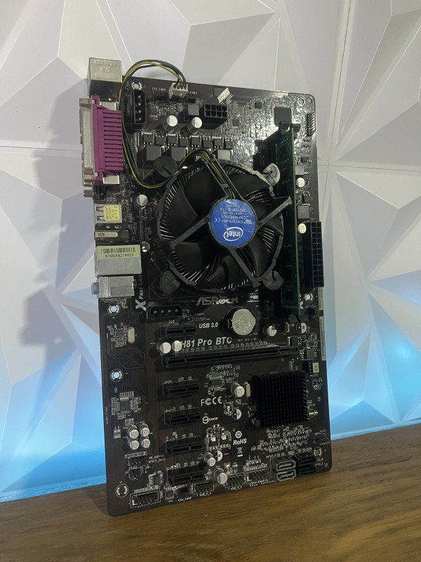COMBO Maticna H81 Pro BTC CPU Celerom + RAM - Matične ploče - OLX.ba