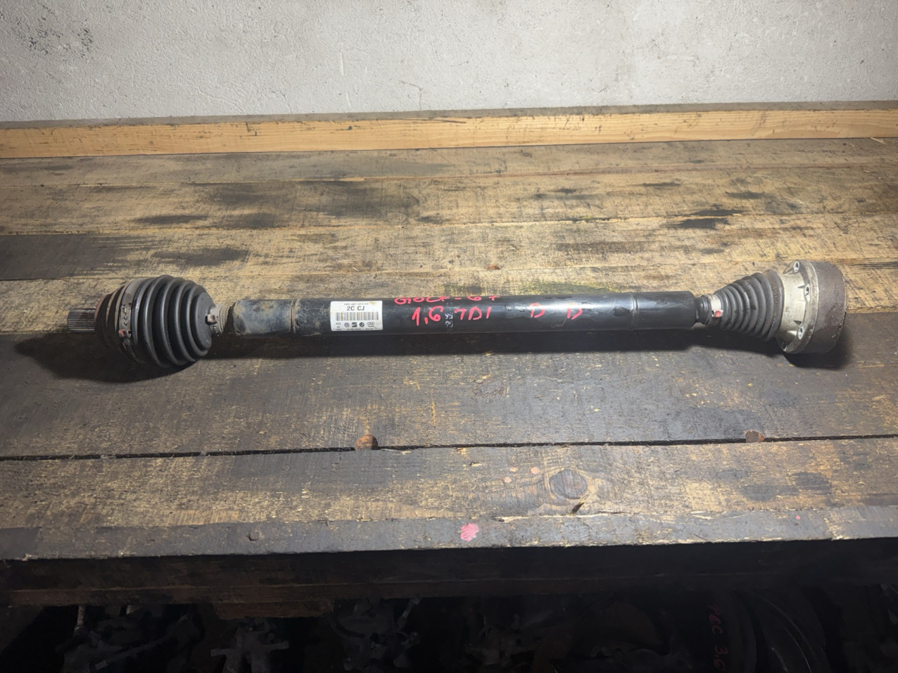 GOLF 6+ POLUOSOVINA 1.6 TDI - Osovine/Mostovi za automobile - OLX.ba