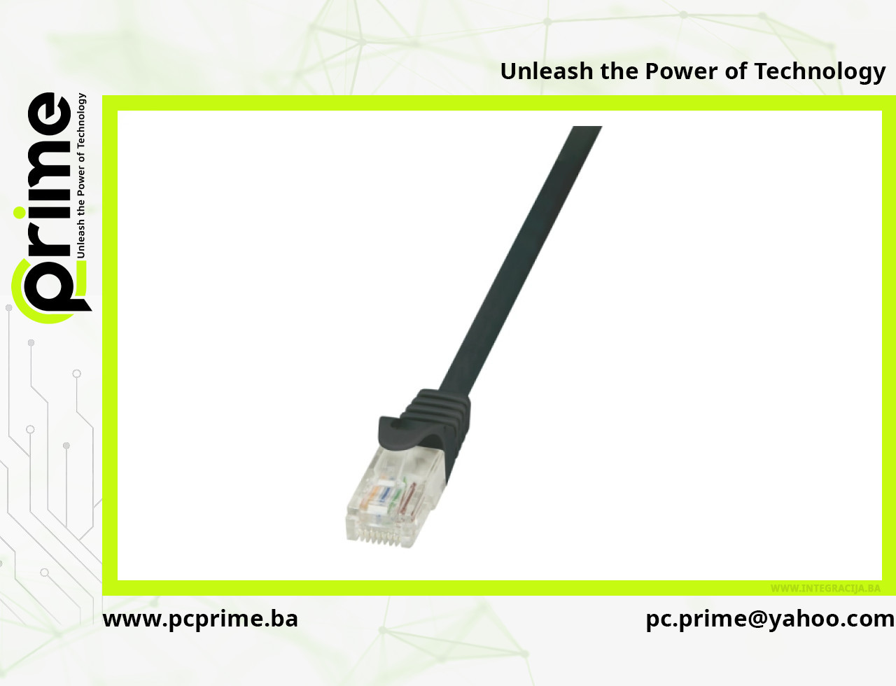 LogiLink CAT5e Patch Cable UTP 10m CP1093U Black - Mrežni kablovi - OLX.ba