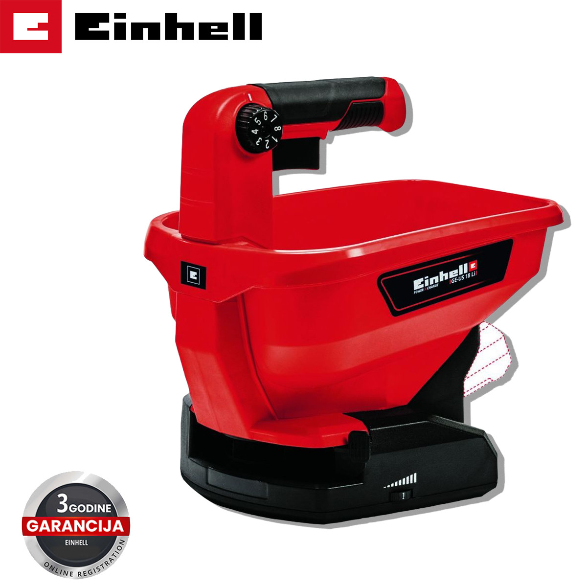 Aku raspršivač posipač Einhell GE-US 18 Li-Solo 3415410 - Razni alati ...