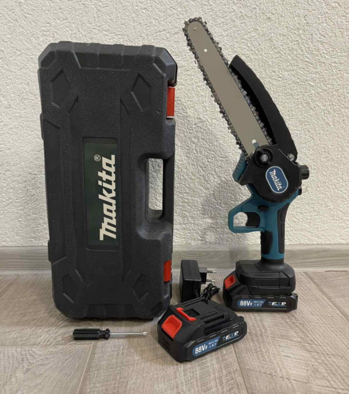 Aku pila Makita 20cm mač 2 lanca 2 baterije - Motorne pile (Motorke ...